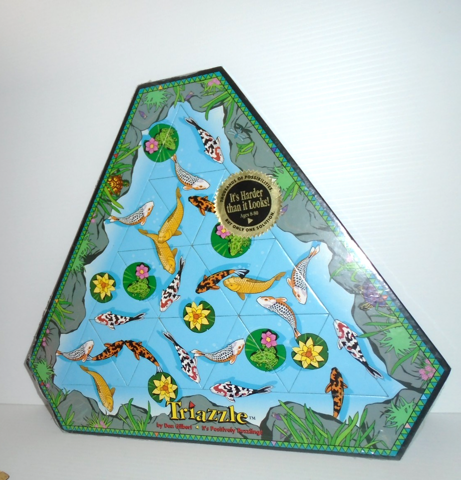 Triazzle Puzzle Fun Fish Aquatic Theme by Dan Gilbert | eBay