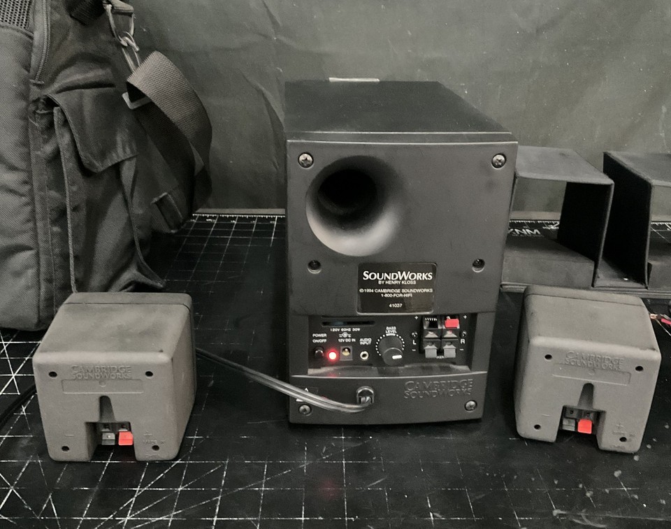 Cambridge SoundWorks Mobil Speaker System | eBay