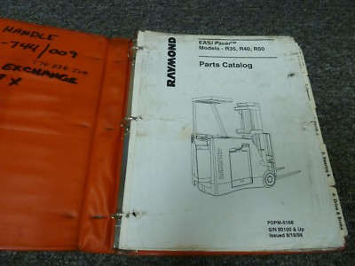 Raymond EASi Pacer R35 R40 R50 Stand Up Forklift Lift Truck Parts ...
