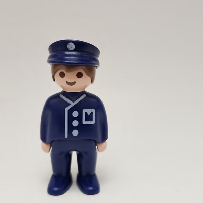 Playmobil 123 Figure Man Police Officer | eBay