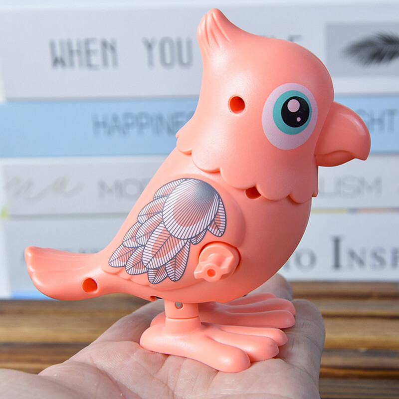 1pcs Children's Clockwork Toy Parrot Wind Up Toys Fun Gifts Kids ...