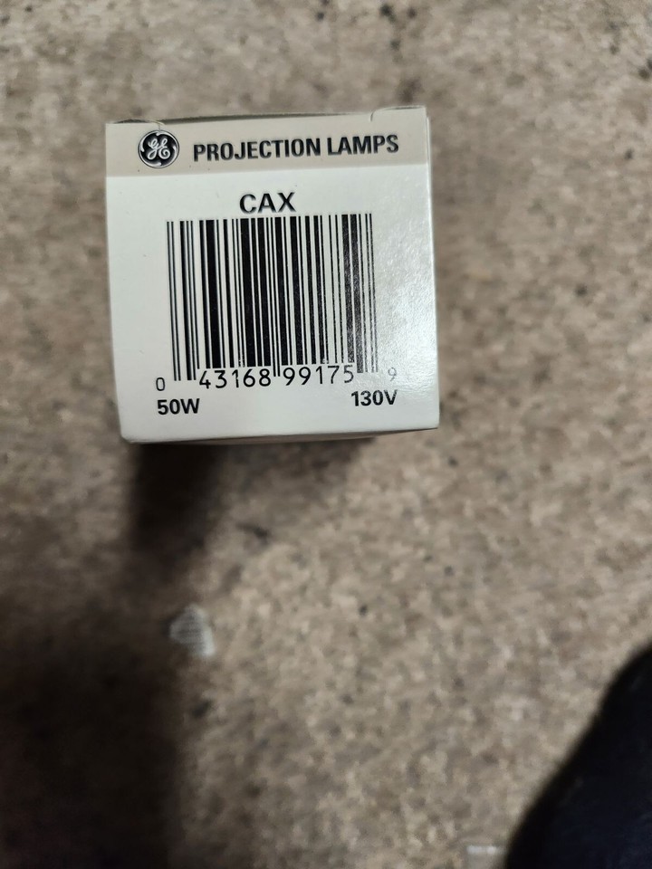 NIB GE Projection Lamp Bulb ACG81-D5 | eBay