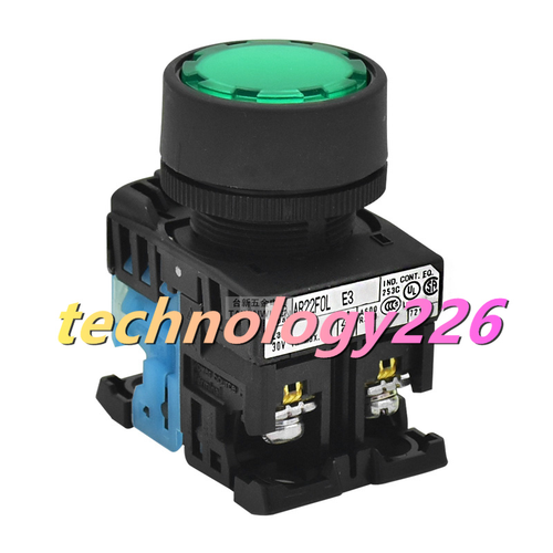 1PC NEW Fuji LED with light reset button AR22FOL E3 10E 20G 11G 01R ...