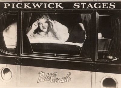 USA Pickwick Stage Line Nite Coach Sleeper Bus old Photo 1929 | eBay