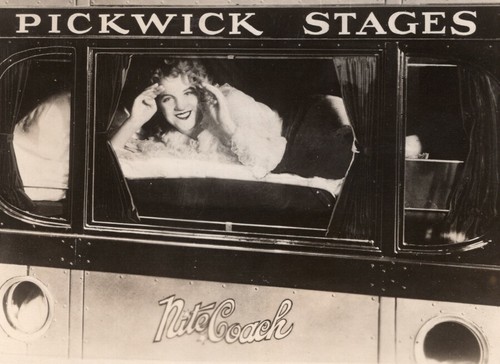 USA Pickwick Stage Line Nite Coach Sleeper Bus old Photo 1929 | eBay