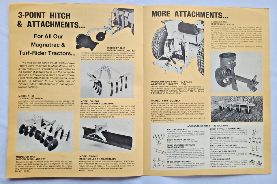 Vintage Struck Magnatrac Compact Crawler Mini Dozer Hydro 5000 Struck ...