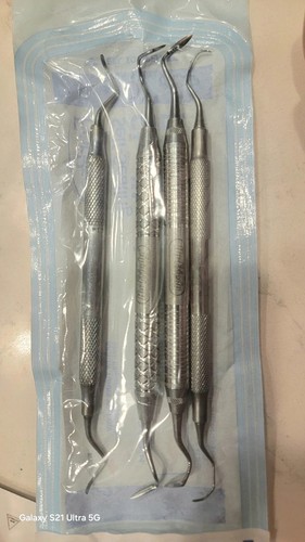 Lot Of 4 Hu-Friedy Dental Tools Langer Curette Orban Maxillary ...