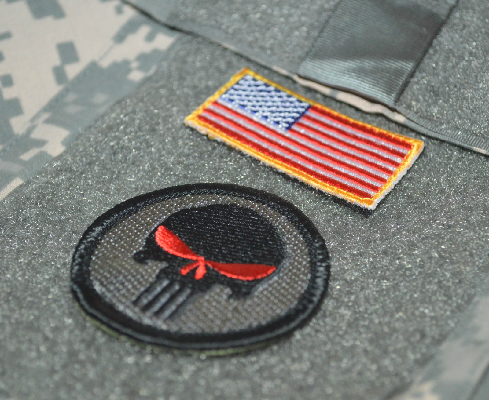 CJSOTF MARINES FORCE RECON OPERATOR burdock PATCH: US FLAG SKULL ...