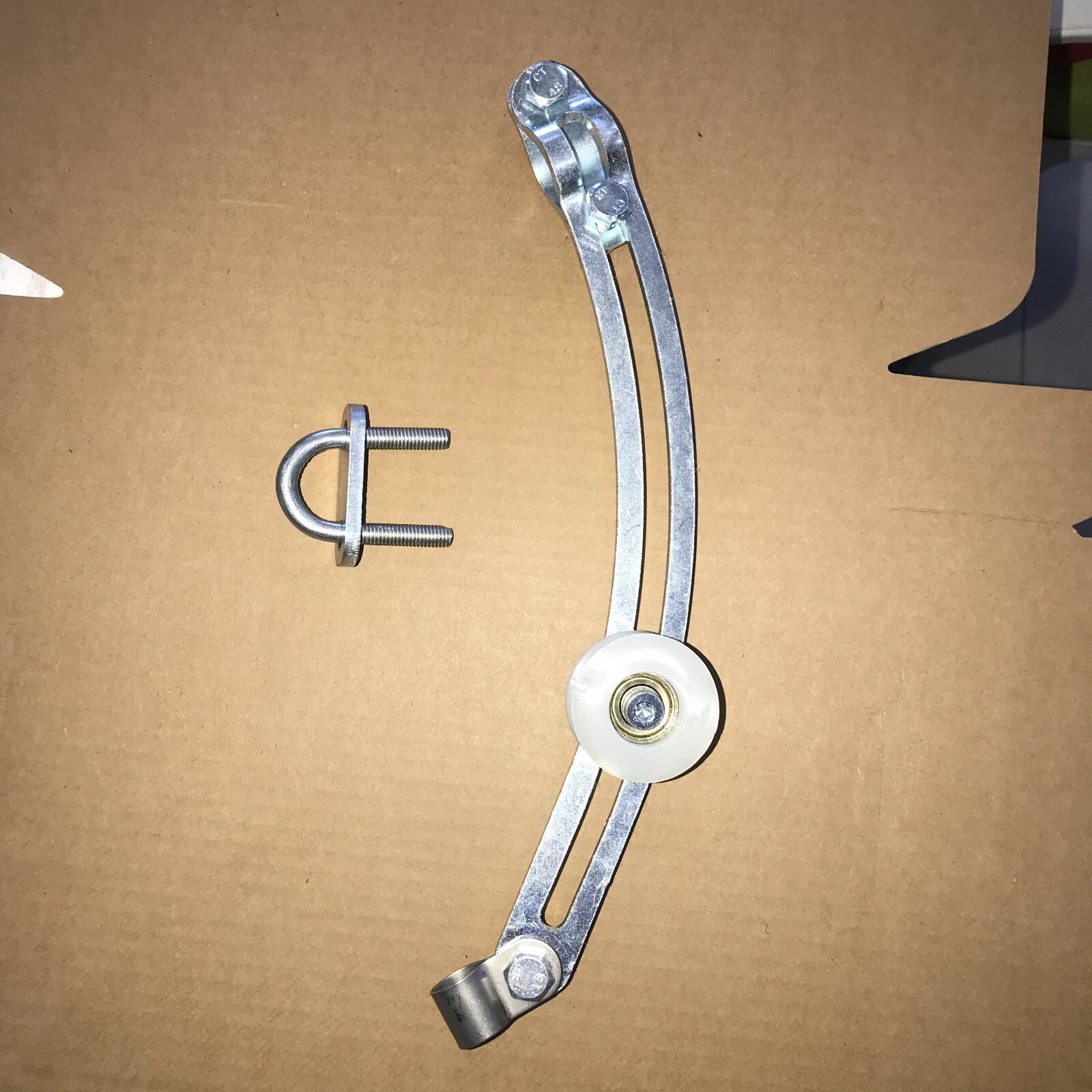 Arch Idler Pulley Chain Tensioner Adjuster Roller Guide Kit-Gas ...