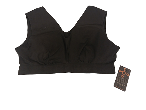 Tommie Copper Pro-Grade BLACK Women's Shoulder Support Bra -Posture ...