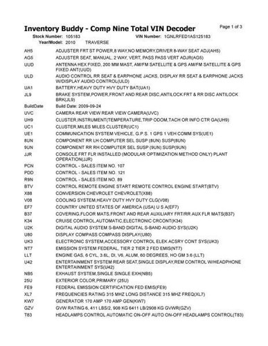 Driver Caliper VIN J 11th Digit Limited Front Fits 07-17 ACADIA 334399 ...
