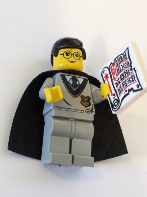 LEGO Harry Potter star cape hp005 Hogwarts Gryffindor magic scroll | eBay