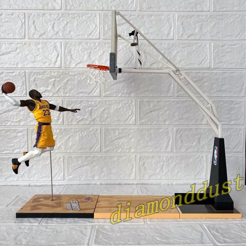 NBA #23 LeBron James Lakers Basketball Backboard Action Figure Kid Toy ...