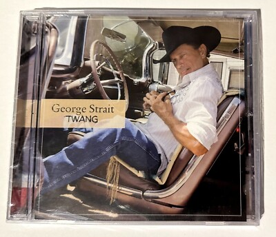TWANG CD by GEORGE STRAIT--Rare Collectible NEW CD w/ Lyrics--I Gotta ...