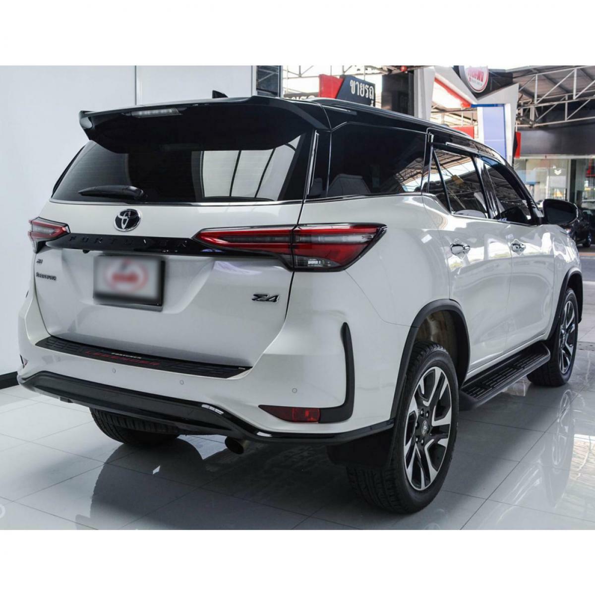 Tailgate Scuff Plate Cover FITT Red Black Fit Toyota Fortuner GUN156 ...