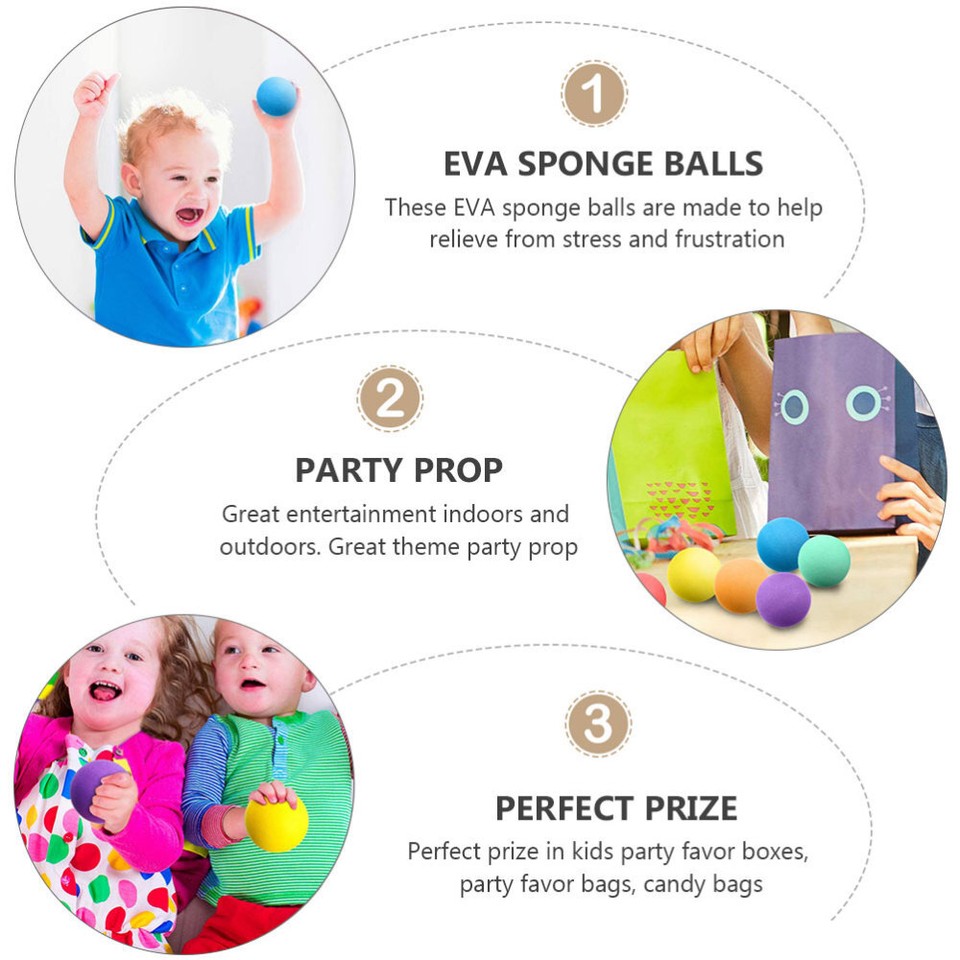 24pcs Colorful Balls Toys Balls Colorful Play Balls | eBay