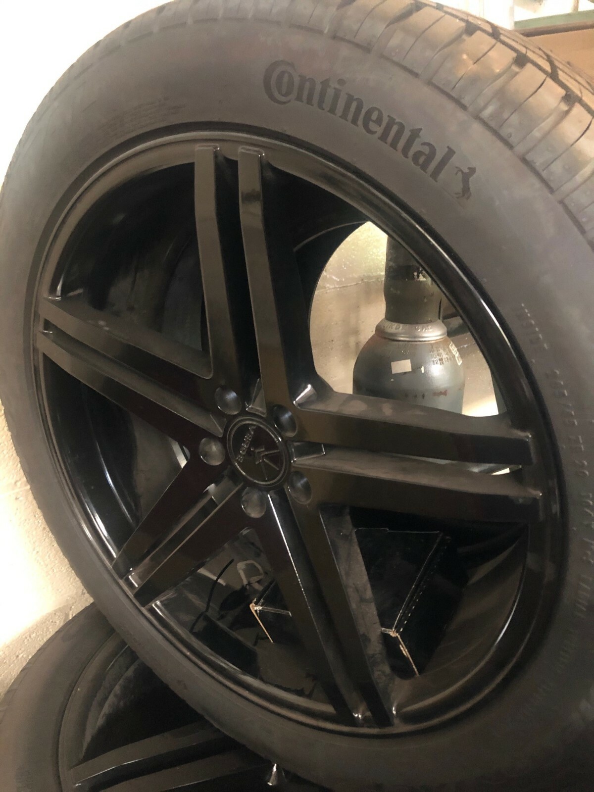 4 New 20" inch Verde V39 Parallax Gloss Black Wheels & 4 New ...