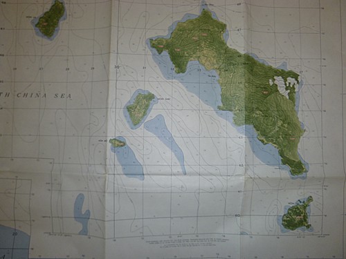 HOI AN - Rare 1966 MAP - 6640 I N - Citadel at Dien Ban - Hwy 1 ...