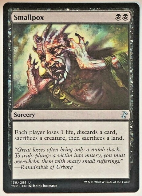 MTG Smallpox Time Spiral Remastered 139/289 Regular Uncommon for sale ...