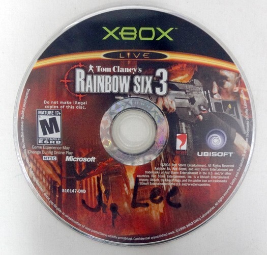 Lot of 4 Original Microsoft Xbox Disc Only Video Games! Wolfenstein ...