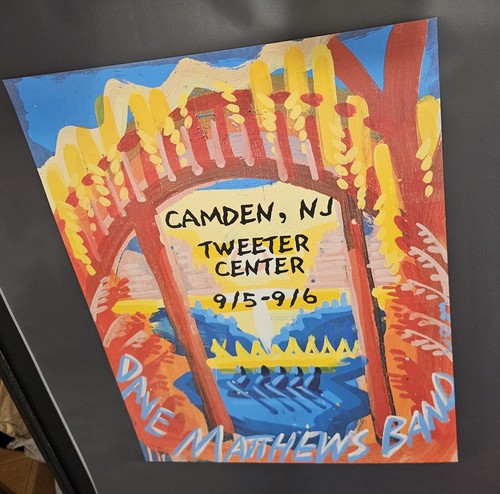Dave Matthews Band Steve Keene 2003 Camden, NJ Poster | eBay