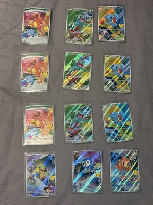 Pokemon First Partner Kanto Charmander 038 gen 1 gen 4 bundle 12 cards ...