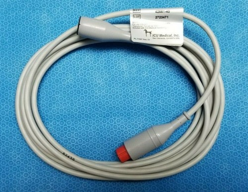 (N) ICU Medical / Transpac Cable Ref: 42661-40 / New - Open Box / (B522 ...
