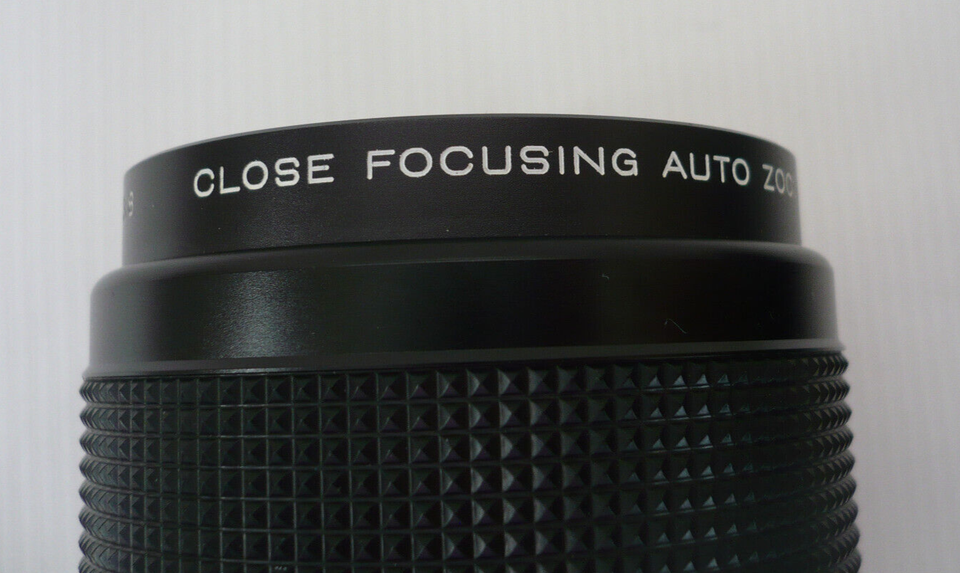 Vivitar 75-205MM 1:3.8 Close Focusing Auto Zoom Lens with Soft Case ...