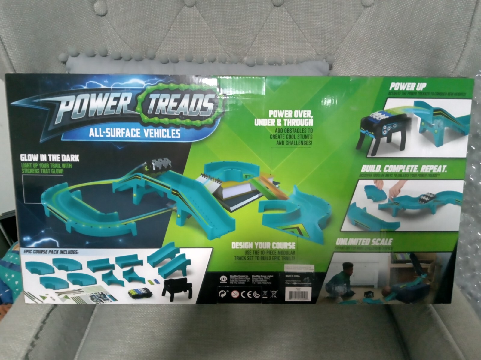 WowWee Power Treads - All-Surface Toy Vehicles - Epic Course Pack for ...