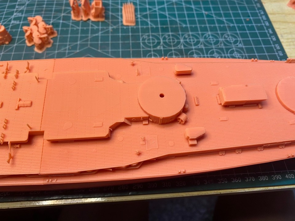 3D Printed 1/350 WWI SMS Mackensen class Battlecruiser (full hull) | eBay