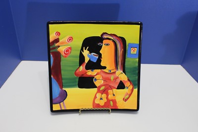 Espresso Lady Mary Naylor Designs 9 3/4" Wall Hanging, Sushi Plate ...