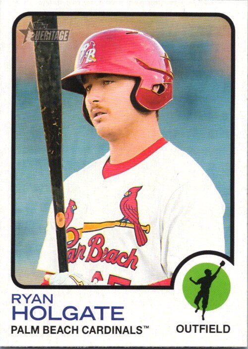 2022 Topps Heritage Minor League #163 Ryan Holgate | eBay