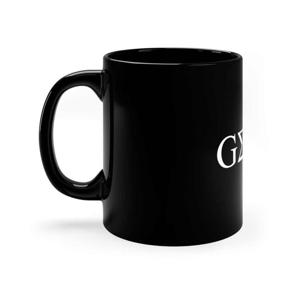 Geek In Greek 11oz Black Mug | eBay