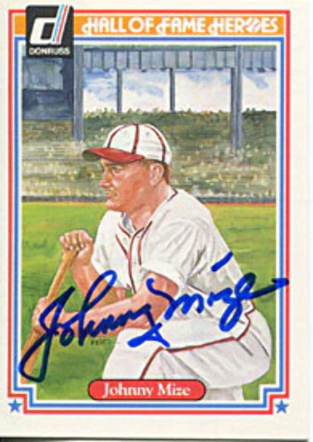 Johnny Mize Autographed/Signed 1983 Donruss Card | eBay