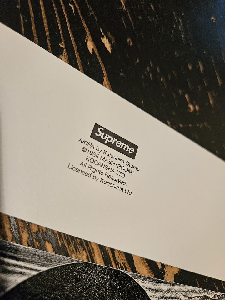 SUPREME AKIRA BOX LOGO STICKER NEO - TOKYO FW17 + FREE SURPRISE | eBay