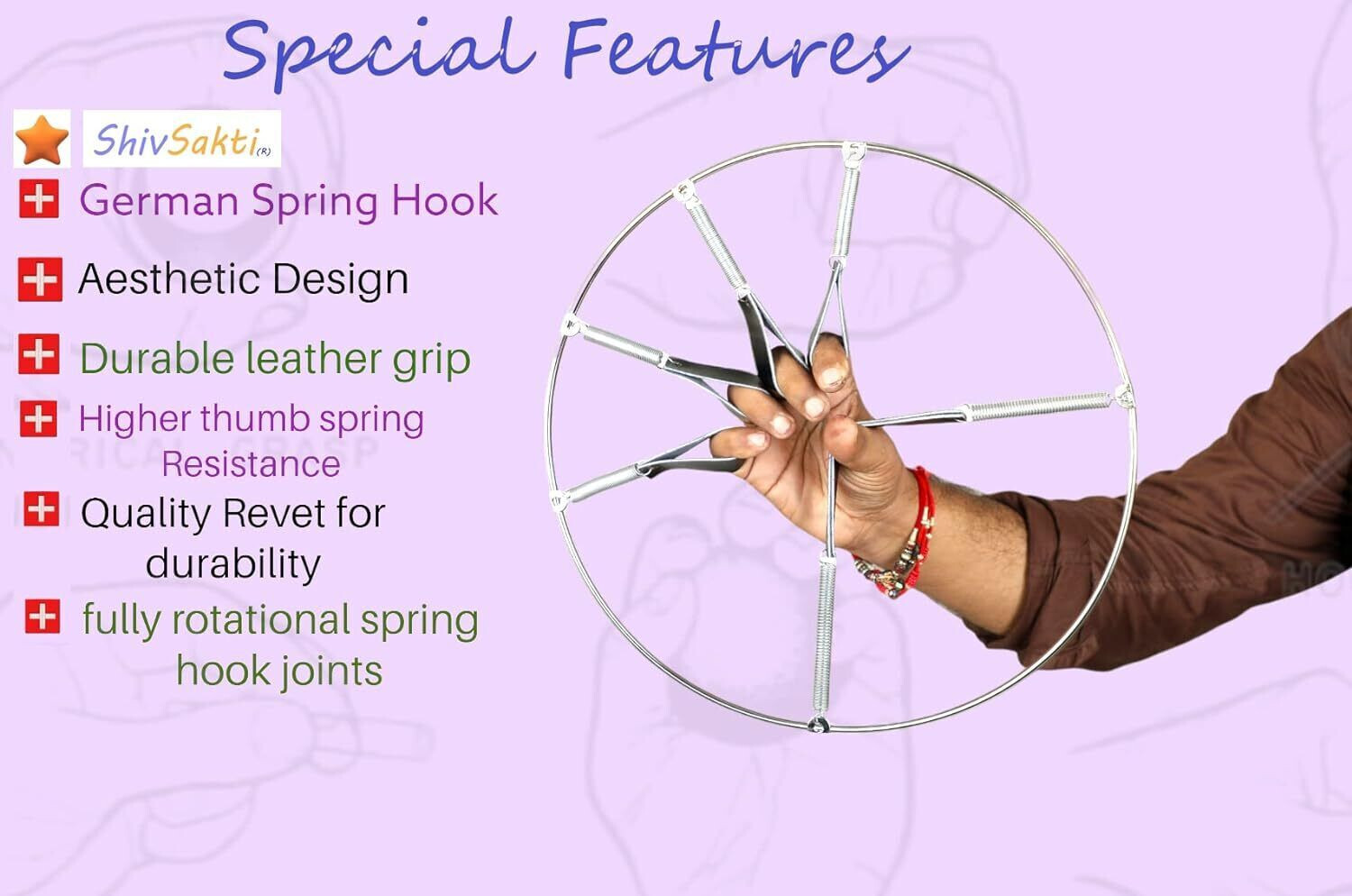 Round Hand And Finger Grip Exerciser Made For Hand Physiotherapy ...