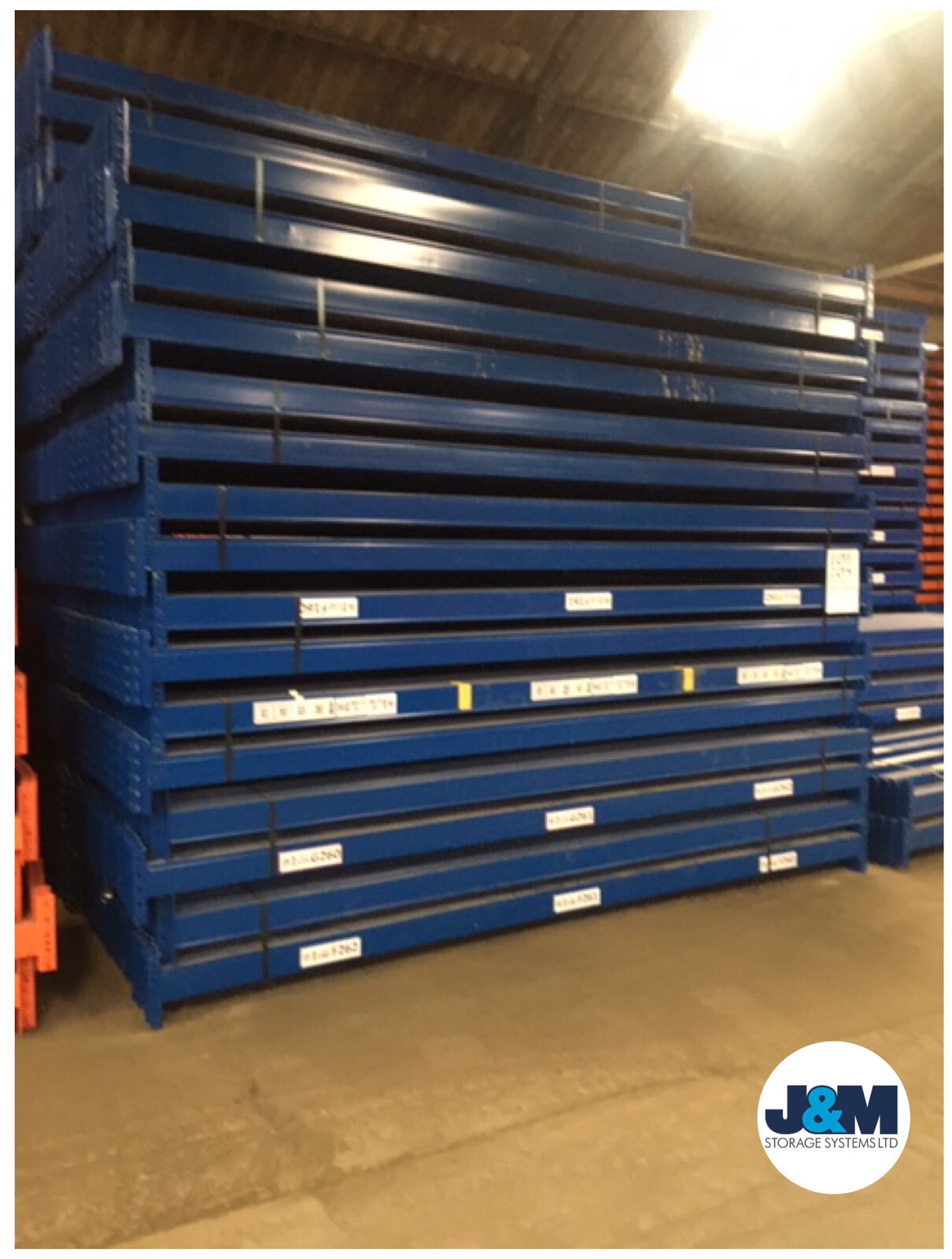 Bito Pallet Racking Beams/Warehouse Storage level 3400mm x 110mm - 1 ...