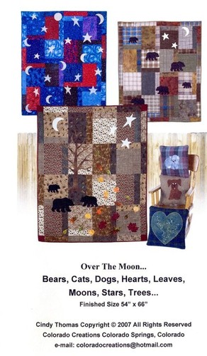 "Over The Moon" quilt pattern by Colorado Creations | eBay