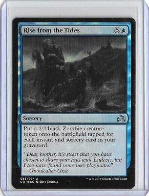 MTG Rise from the Tides FOIL Shadows over Innistrad (SOI) Card #083/297 ...