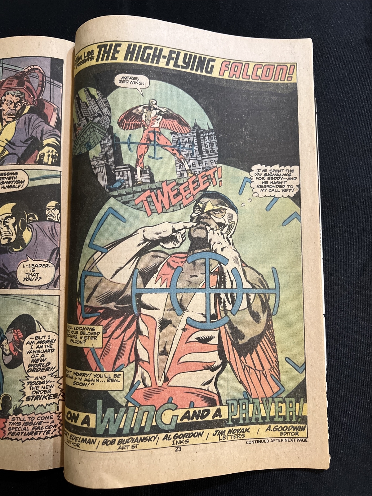 Captain America And The Falcon #220 April 1978 Ameridroid! Marvel ...
