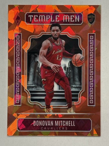 2023-24 Panini Phoenix - Temple Men Donovan Mitchell #11 Orange Ice ...