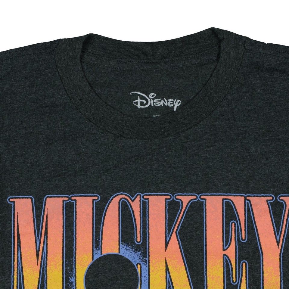 Disney Mickey Mouse T-Shirt Men's Aura Glow Big and Tall Tee | eBay