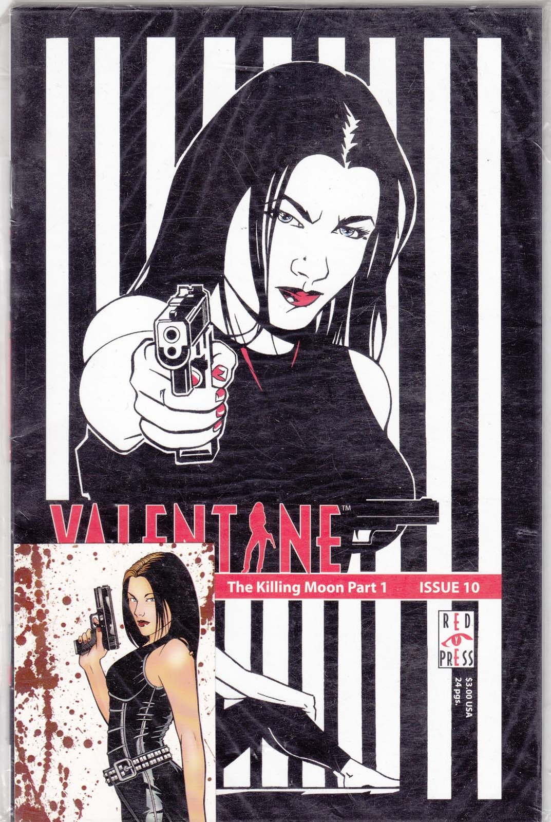 Valentine #10 (with card) FN; Red Eye | w/Bag+Board | eBay UK