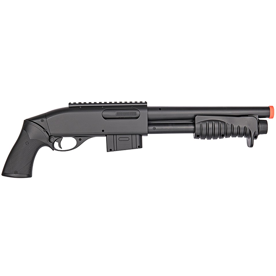 BBTac Airsoft Shotgun Pump Action Gun Spring Loaded M401 Door Breacher ...