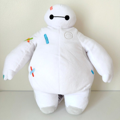 RARE Disney Big Hero Baymax L Plush doll Band-aid ver. 2024 JAPAN | eBay