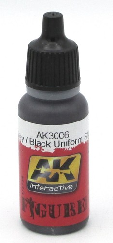 AK Interactive AK3006 Black Grey/Black Uniform Shadow (17ml) Acrylic ...