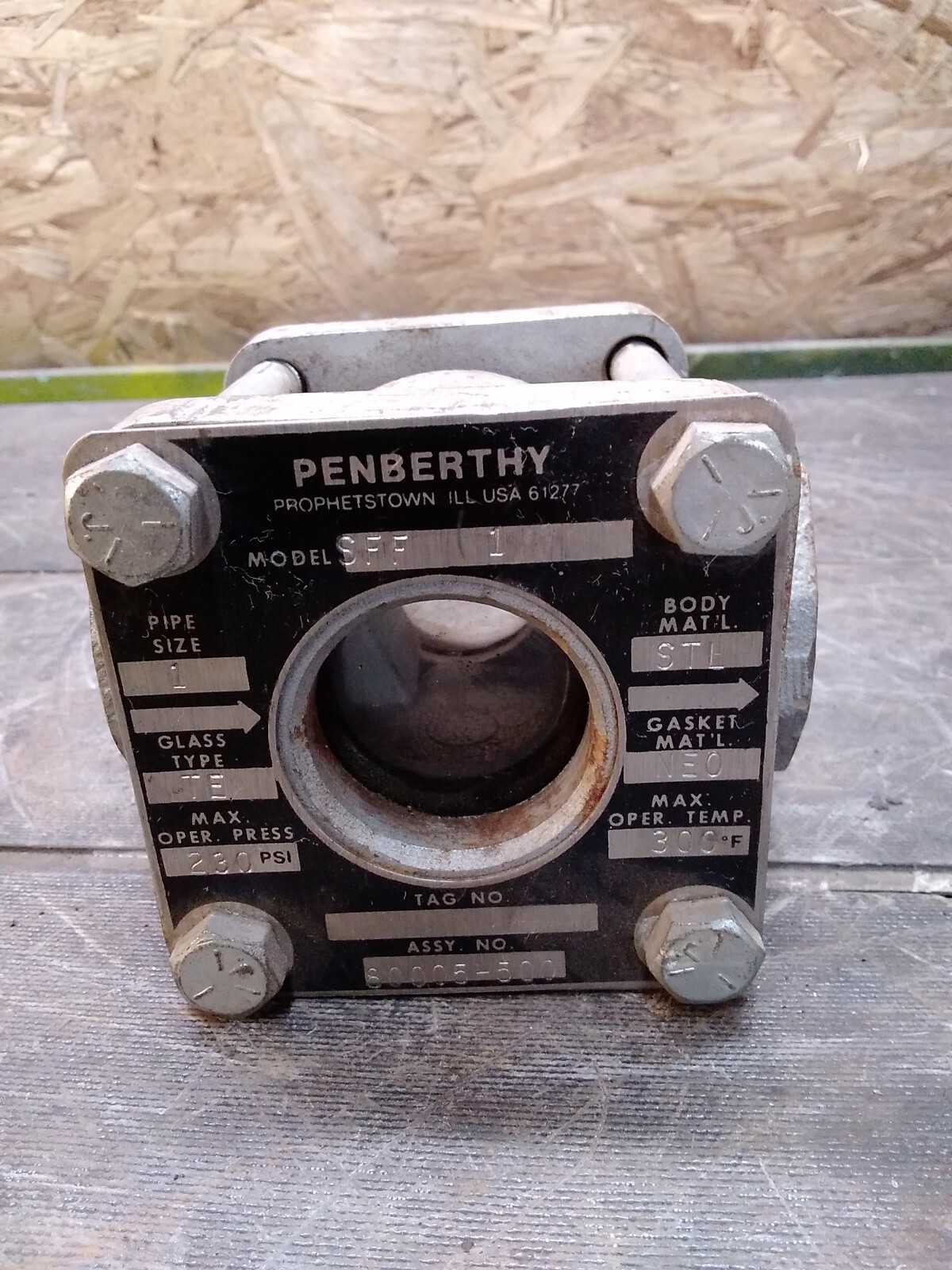 PENBERTHY SFF-1 STEEL SIGHT FLOW INDICATOR T213864 for sale online | eBay