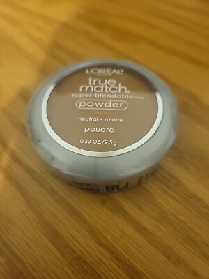 L'Oreal True Match Super-Blendable Powder N8 | eBay