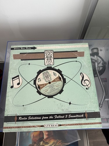 Official Fallout 3 Galaxy News Radio Selection Vinyl Record RARE BLACK ...