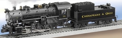 Lionel O Scale 0-8-0 Steam Switcher Locomotive Chesapeake & Ohio #79 | eBay